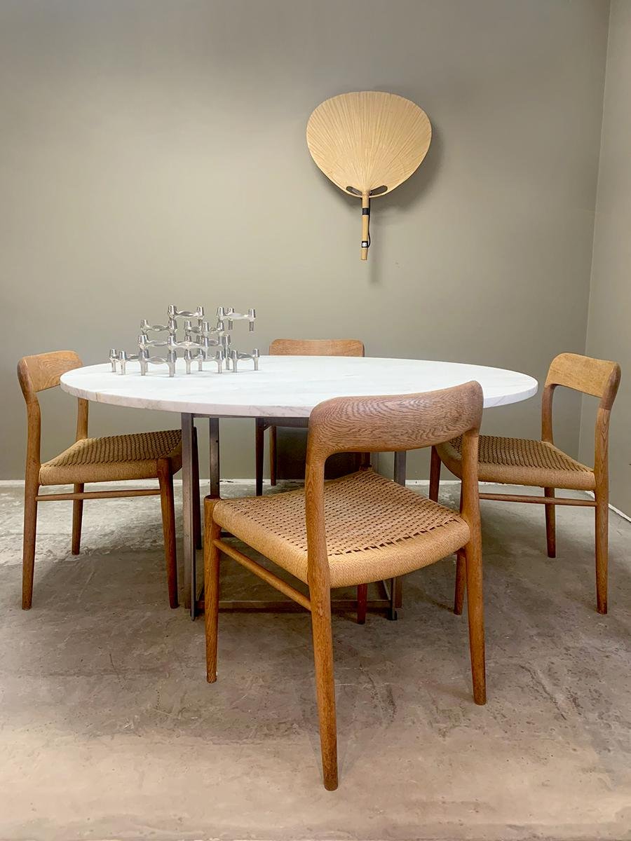 Danish PK54 Dining Table by Poul Kjaerholm for Fritz Hansen for sale at ...