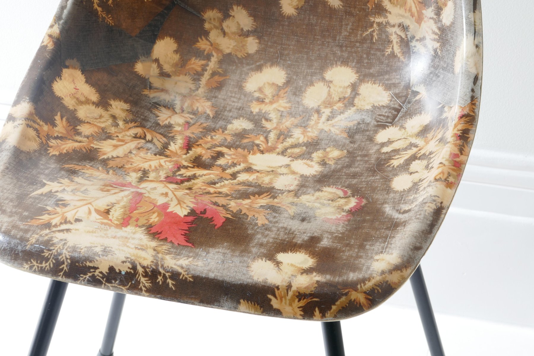 Fibreglass Side Chairs by Rene Jean Caillette, France, 1950s, Set of 2 ...