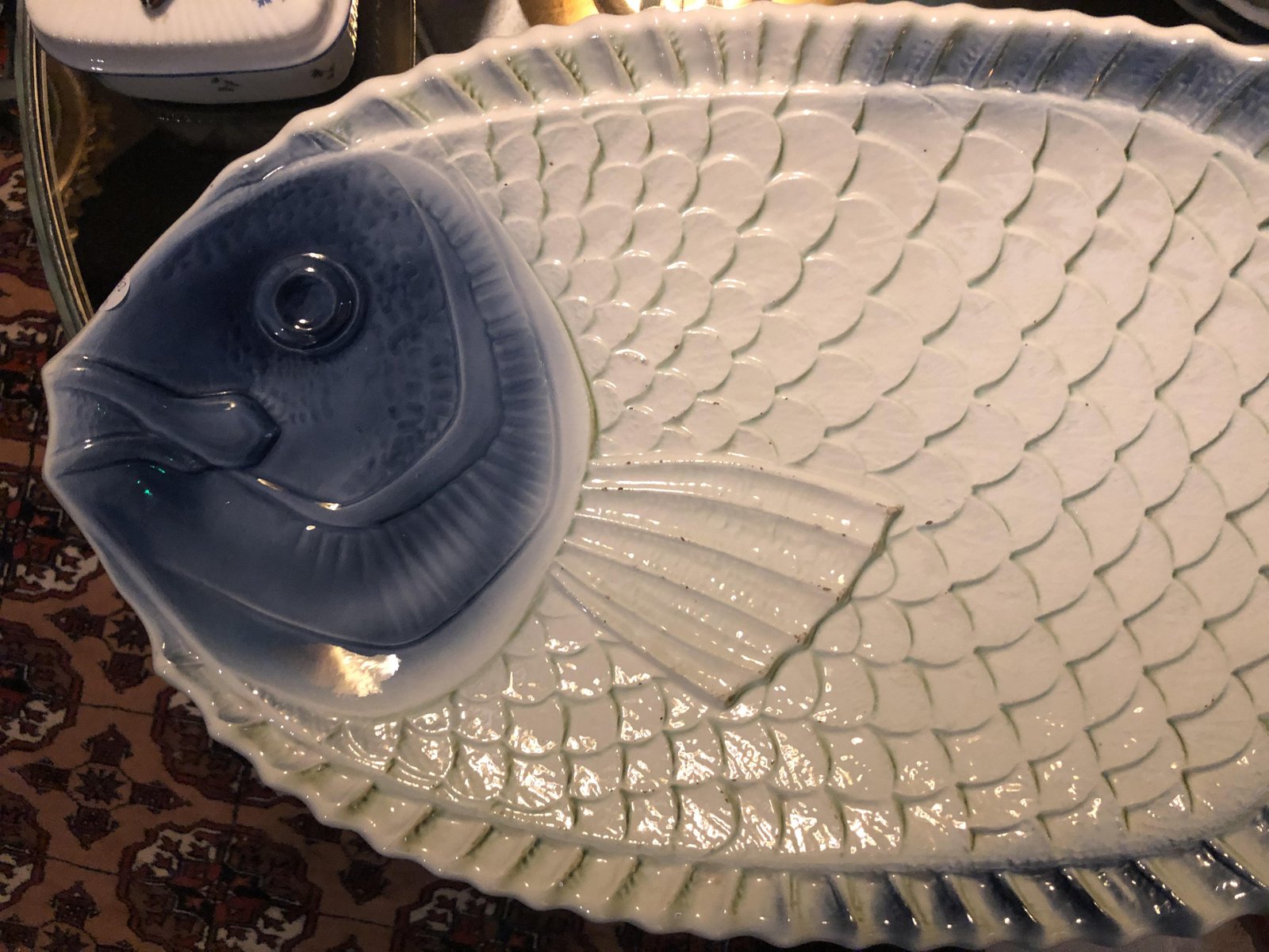 Fish Service Set from Vallauris, Set of 8 for sale at Pamono