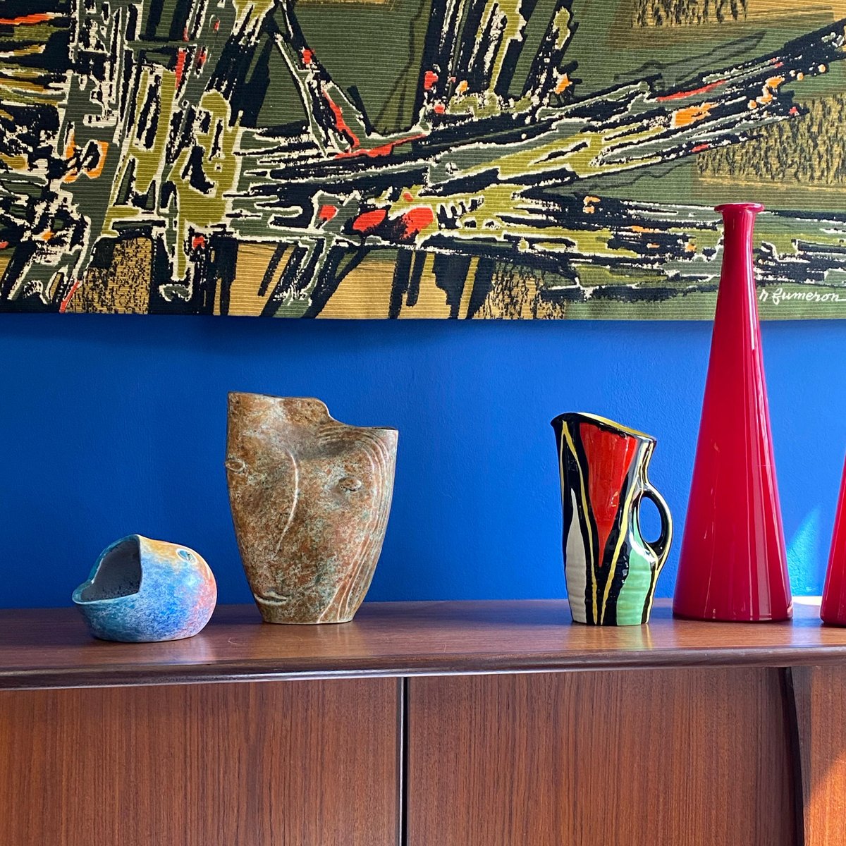 Anthropomorphe Keramikskulptur von Bernard Buffat bei Pamono kaufen