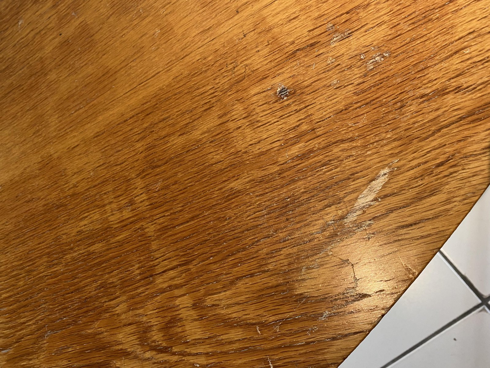 Beistelltisch aus Eichenfurnier & Bogen von Hugues Steiner, 1960er bei ...