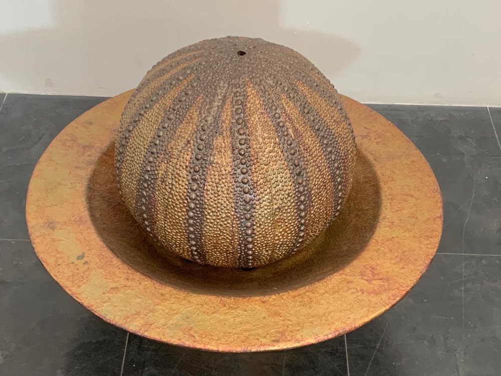 Fiberglass and Copper Fountain Paracentrotus by Ravi Sing, 1990s for ...