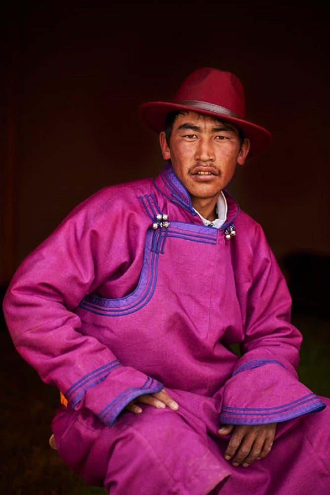 Tuul & Bruno Morandi, Mongolei, Young Man Nomad, Fotopapier bei Pamono ...