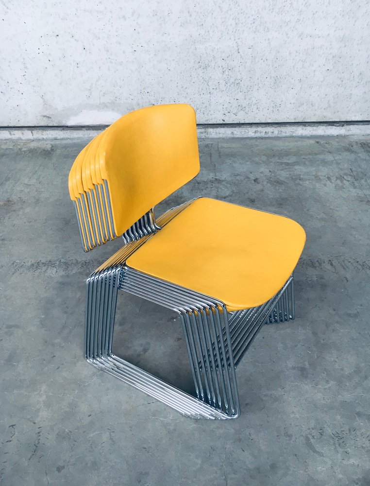 Max Stacker Conference & Office Chairs by Steelcase Strafor, 1980s, Set ...