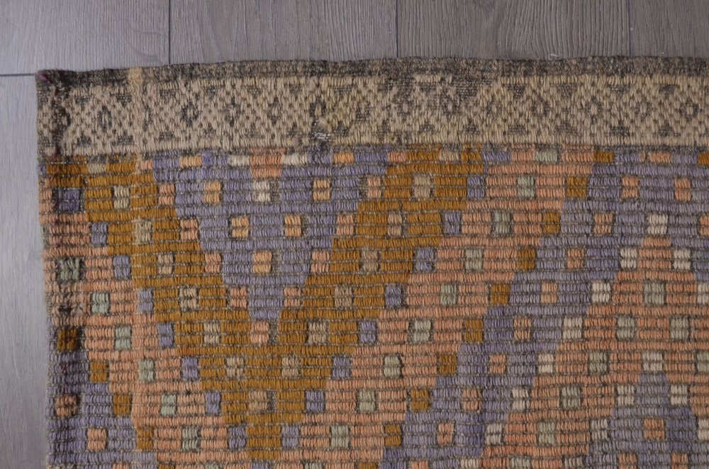 Large Modern Handmade Kilim Wool Rug for sale at Pamono