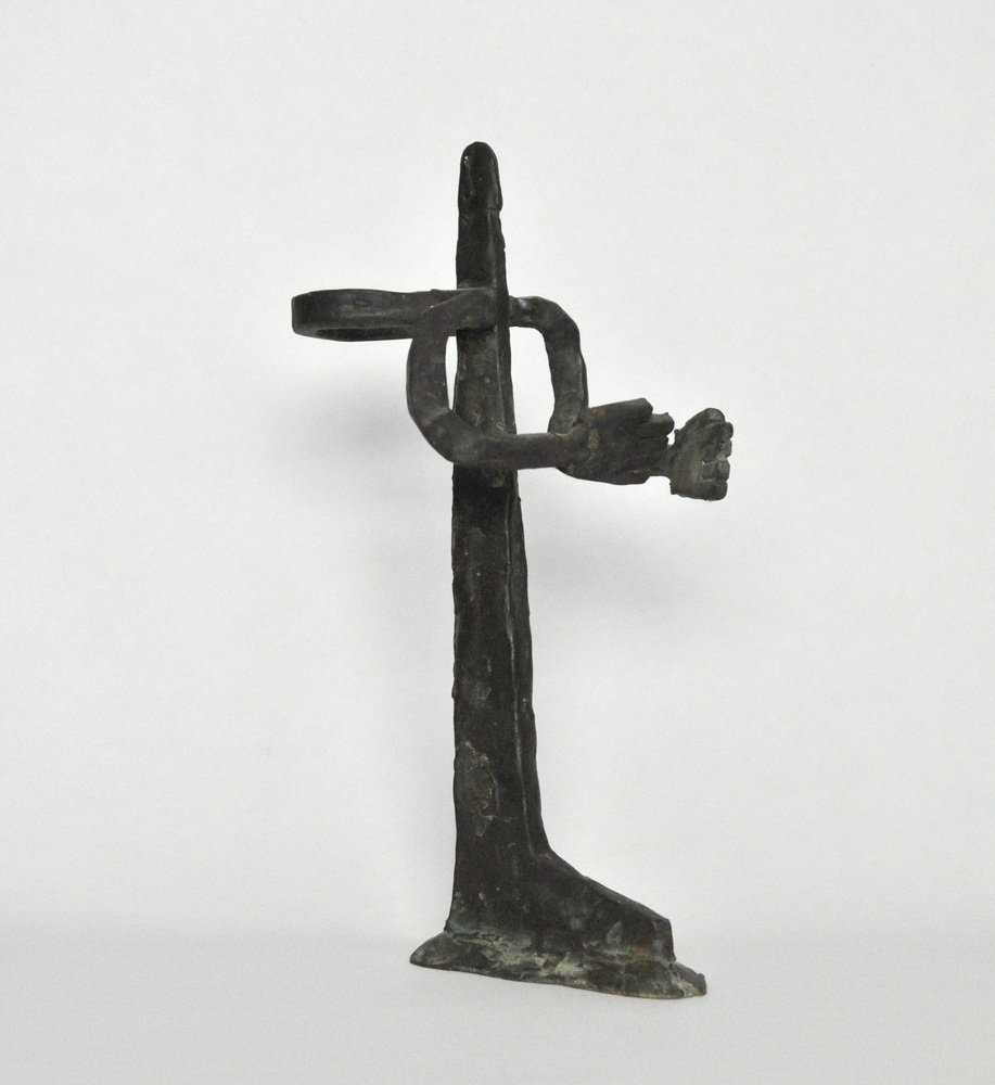 Peter Stuhr, the Guide, 2005, Bronze Sculpture Handmade of Former ...