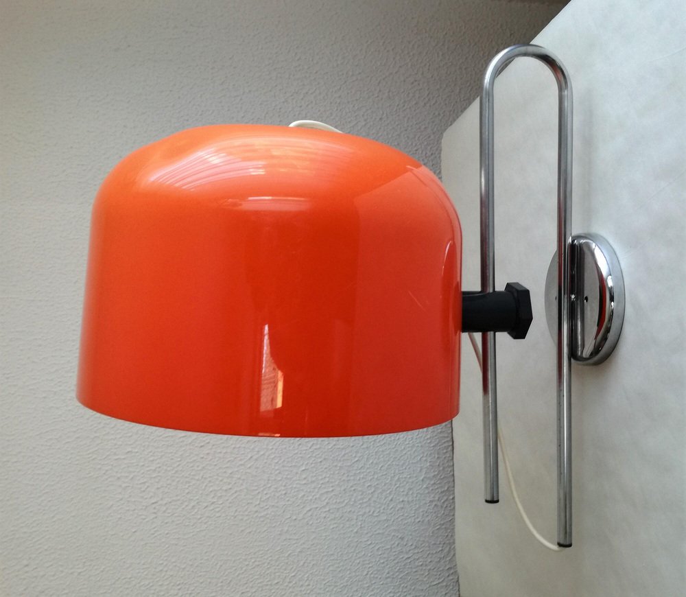 Space Age Wall Light from Guzzini / Meblo, 1970s for sale at Pamono