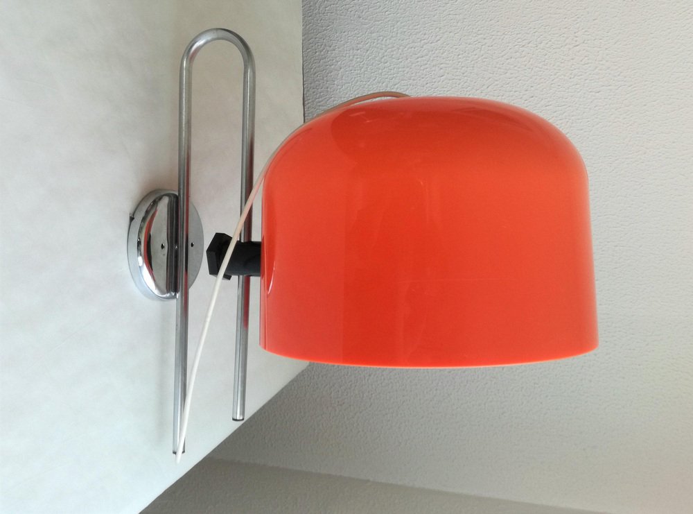Space Age Wall Light from Guzzini / Meblo, 1970s for sale at Pamono