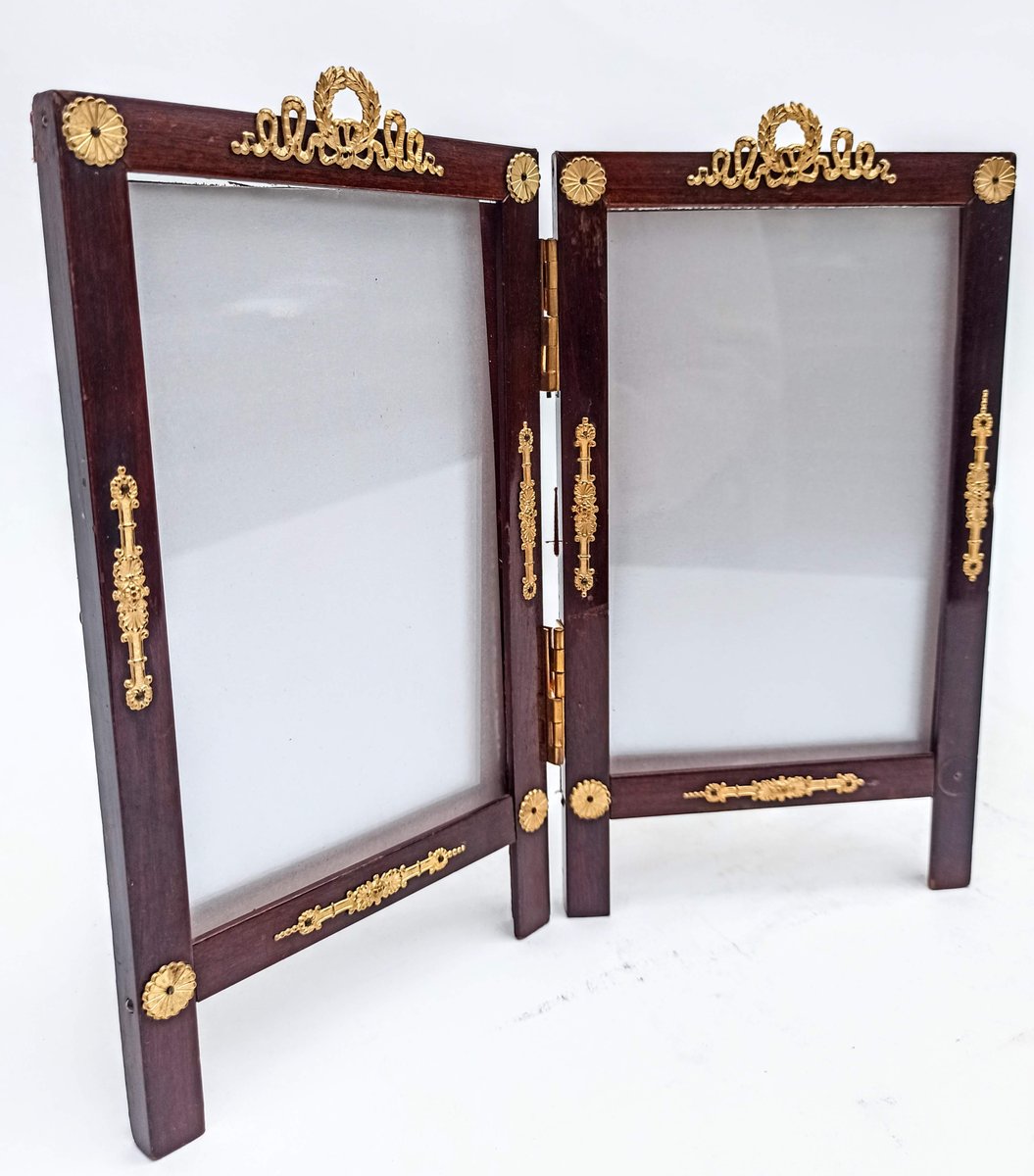 Double Wooden Frame in Empire Style for sale at Pamono