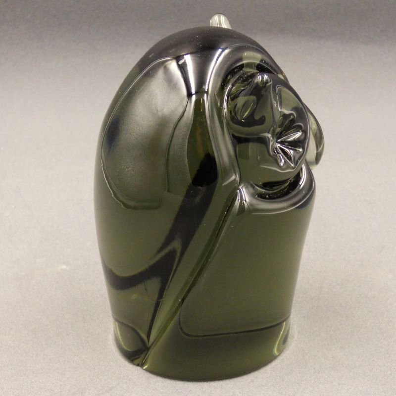 Mid-Century Owl in Glass from Livio Seguso for Grail for sale at Pamono
