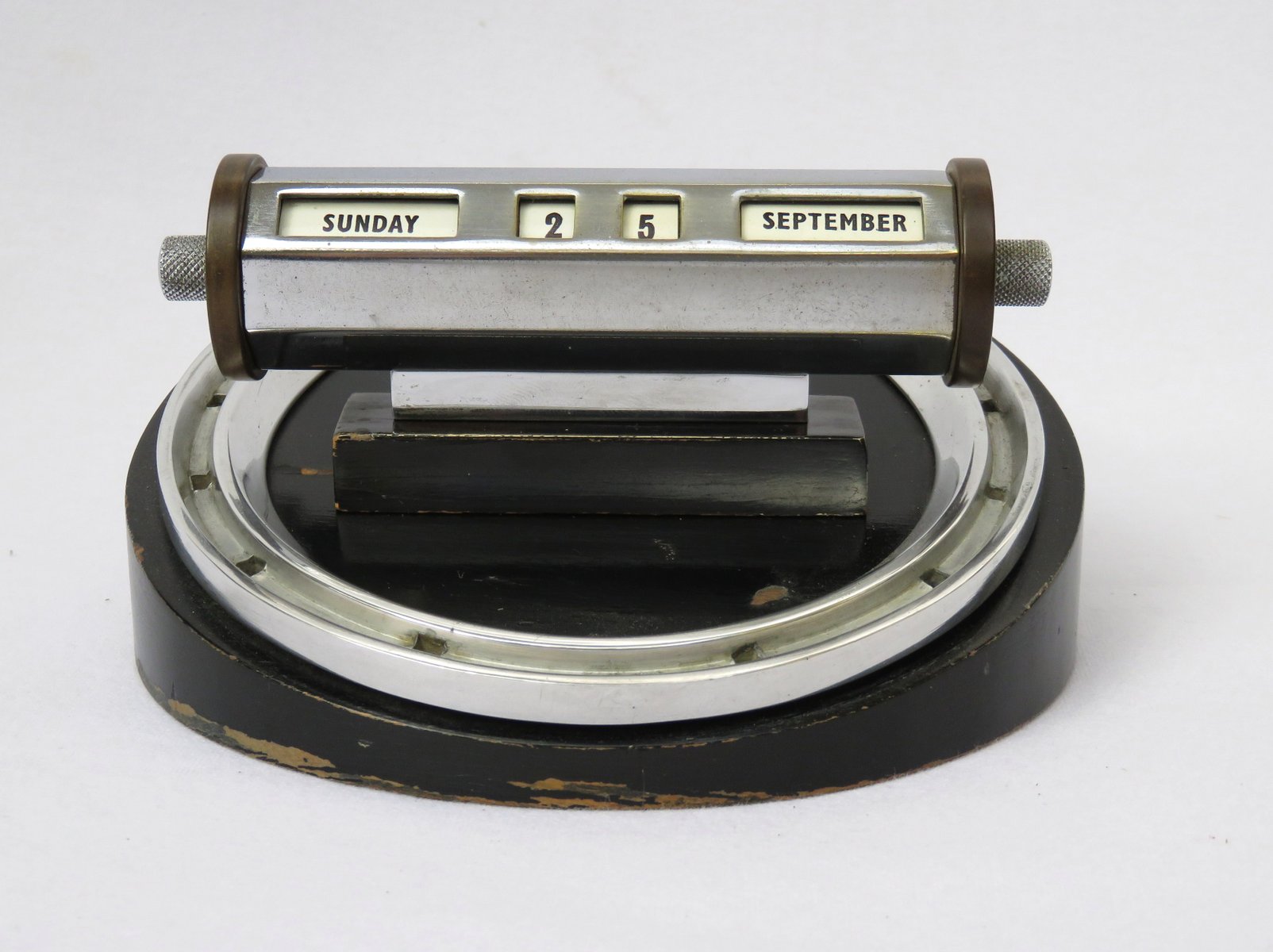 Englischer Vintage Art Deco Ewiger Vintage Kalender bei Pamono kaufen