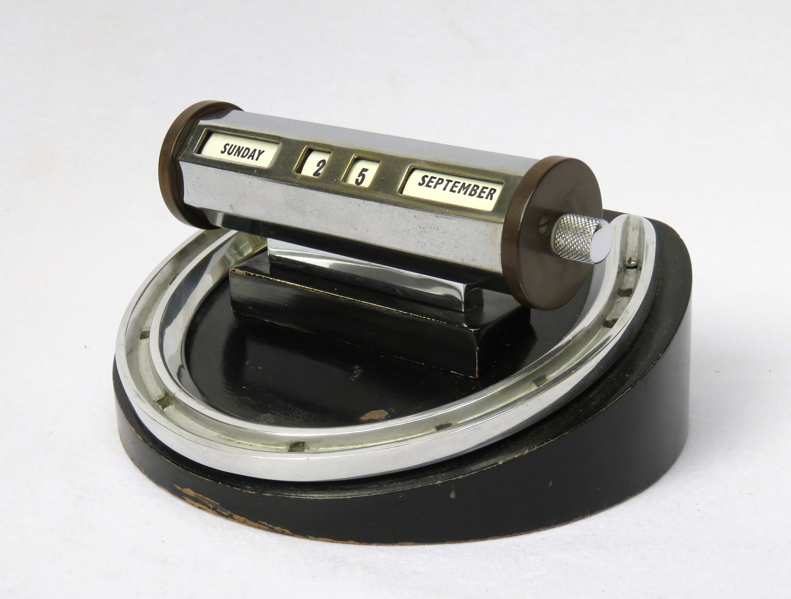 Englischer Vintage Art Deco Ewiger Vintage Kalender bei Pamono kaufen