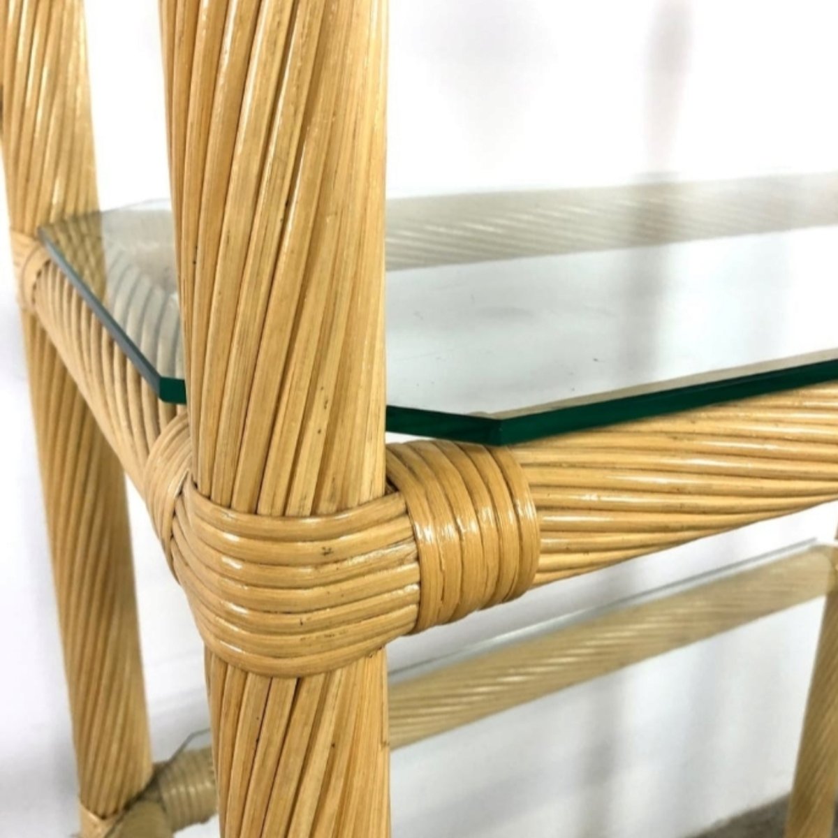 Vintage Wicker Shelving Unit for sale at Pamono