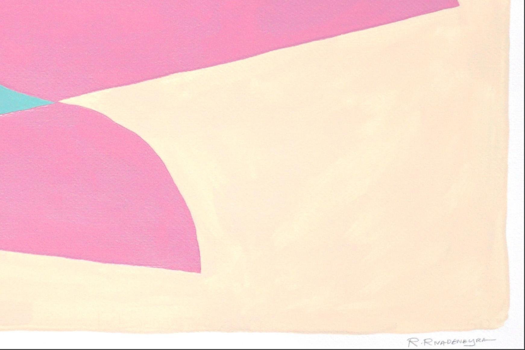 Ryan Rivadeneyra, Crossing Arcs II, 2022, Acrylic on Watercolor Paper ...