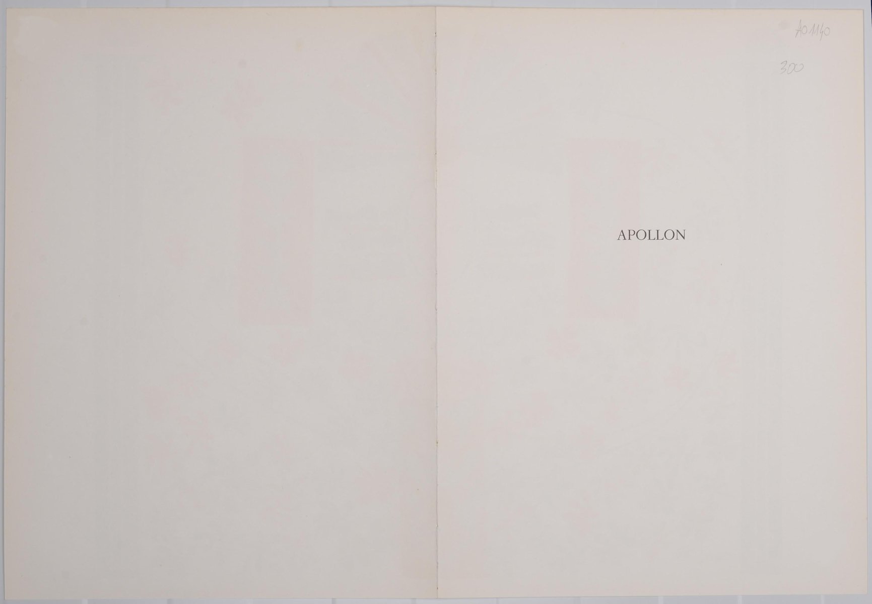 Henri Matisse, Apollo, 1958, Lithograph on Paper for sale at Pamono