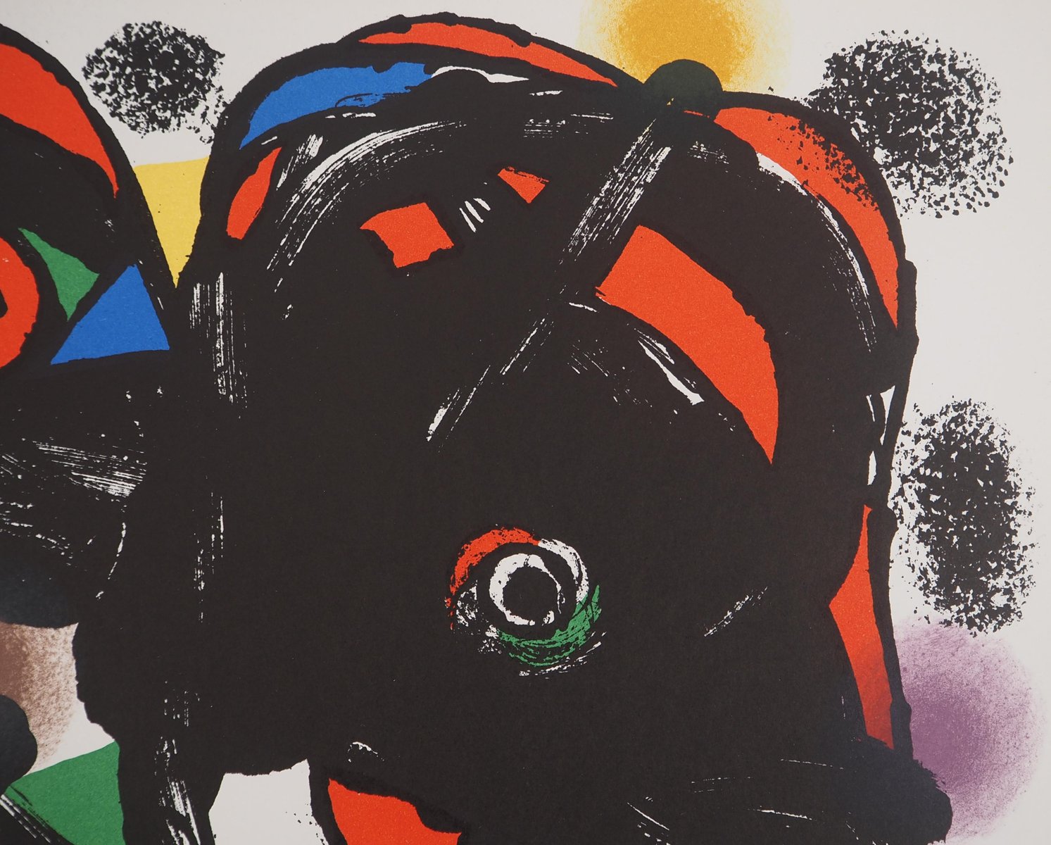 Joan Miro, Wild Animal, 1976, Original Lithograph for sale at Pamono