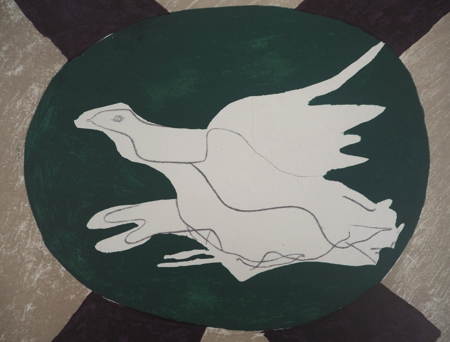 Georges Braque, Dove, 1958, Original Lithograph for sale at Pamono