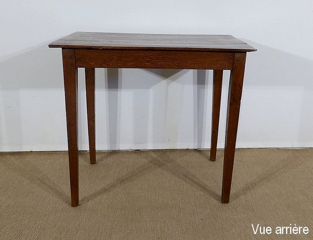 Small Solid Oak Table, 1800s for sale at Pamono