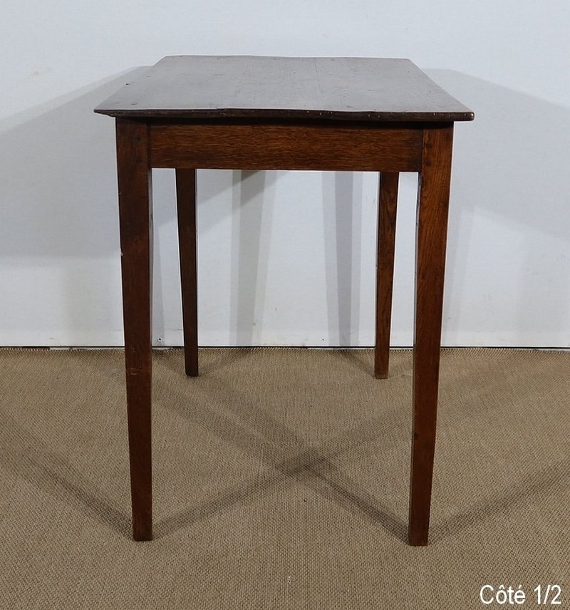 Small Solid Oak Table, 1800s for sale at Pamono