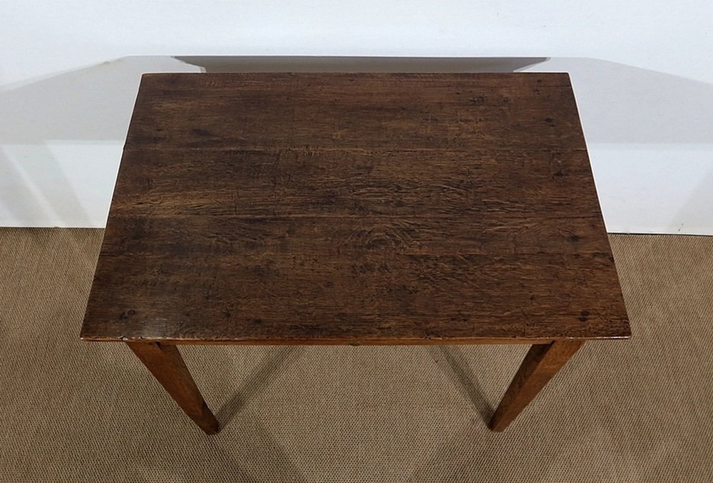 Small Solid Oak Table, 1800s for sale at Pamono