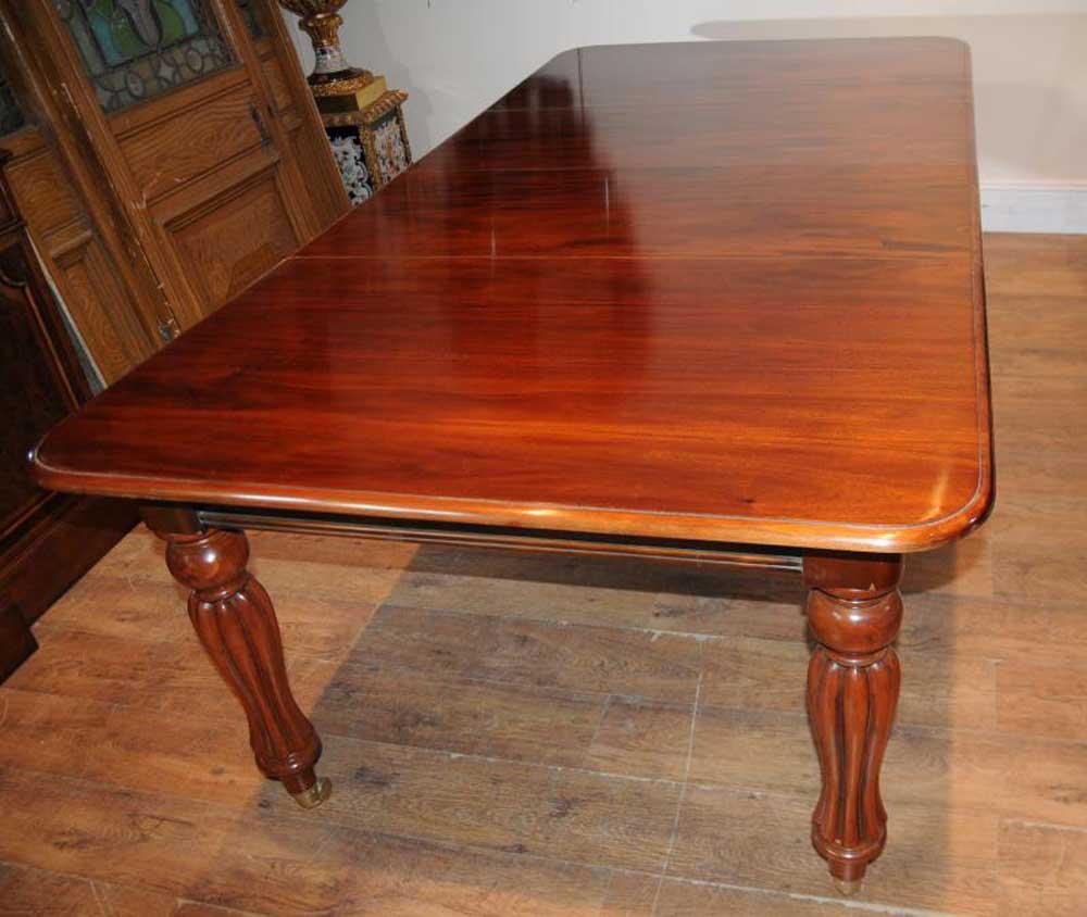Victorian Mahogany Dining Table Set for sale at Pamono
