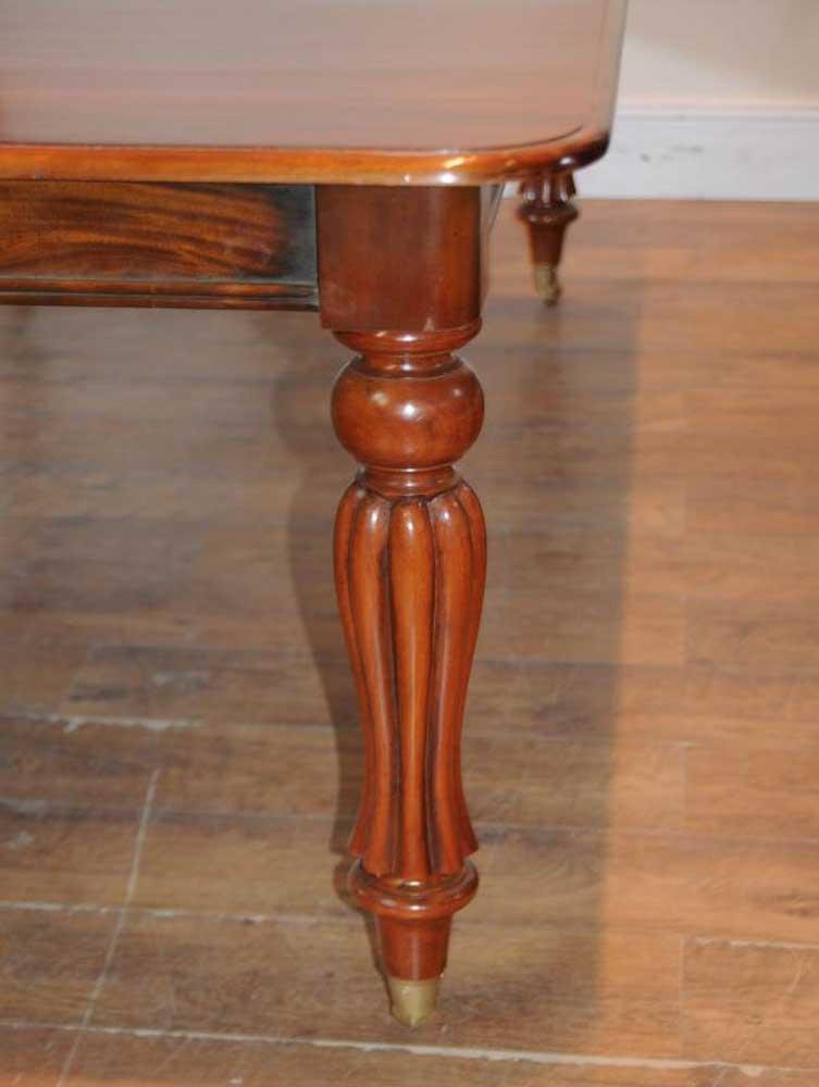 Victorian Mahogany Dining Table Set for sale at Pamono