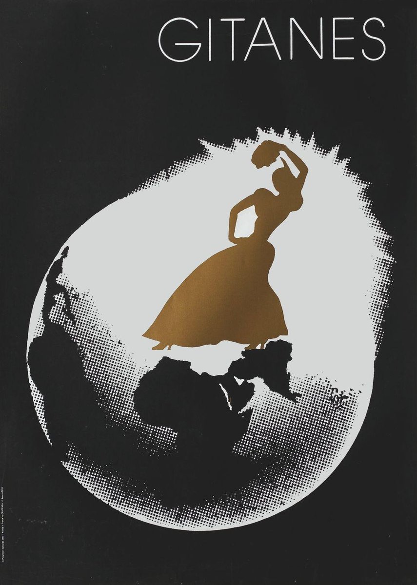 René Azcuy, Gitanes - Hommage À Max Ponty Poster bei Pamono kaufen