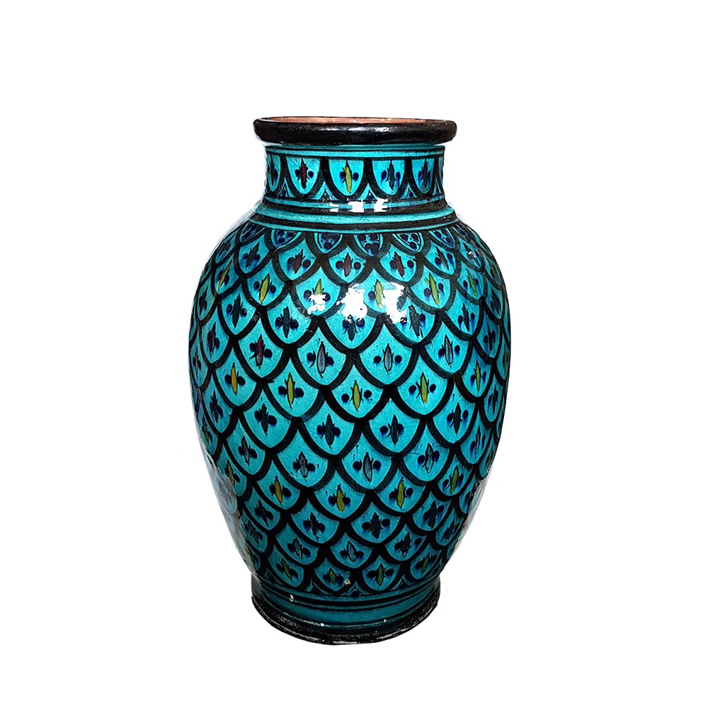 Grand Vase en Poterie par Poterie Serghini en vente sur Pamono