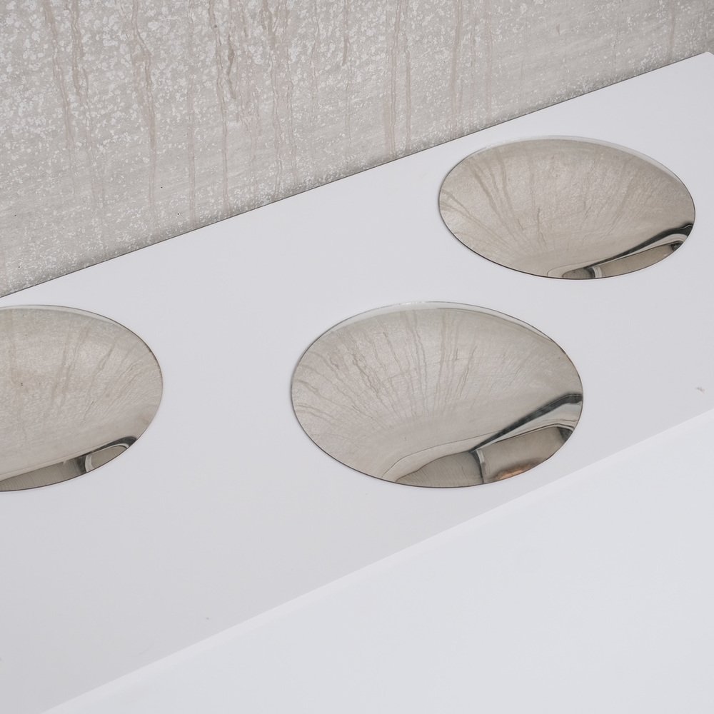 Convex Mirror Lens Display, Set of 18 for sale at Pamono