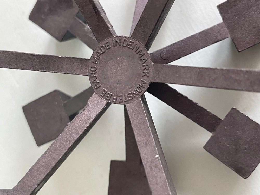 Danish Hjerte Stage Candleholders by Jens Quistgaard for Paro, 1960s ...