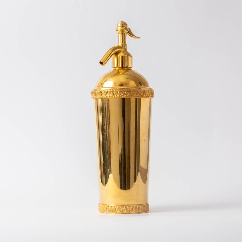 Vintage Gold Plated Siphon, 1950s for sale at Pamono