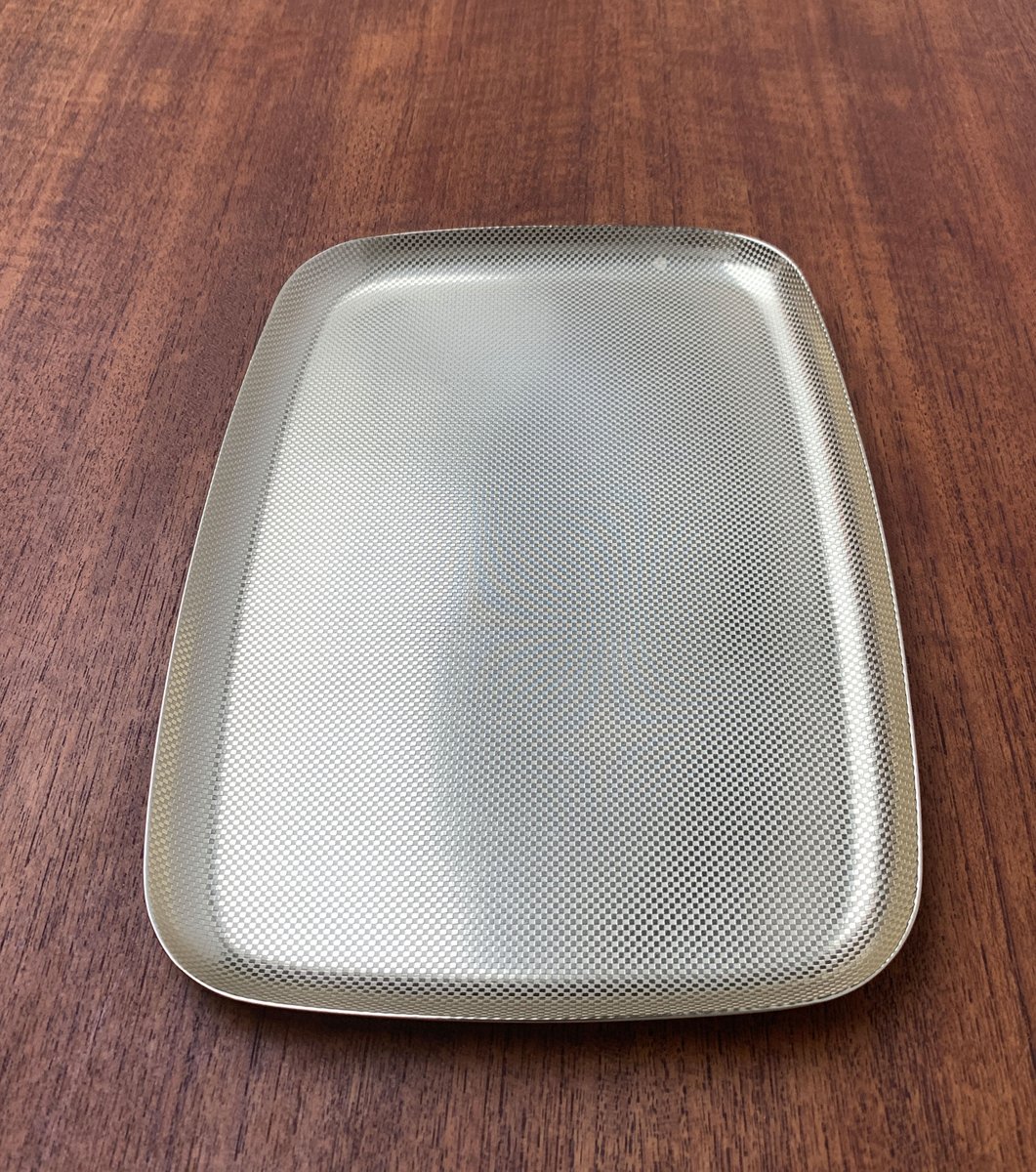Mid-Century German Metal Plate From Zeppelin Metallwerke for sale at Pamono
