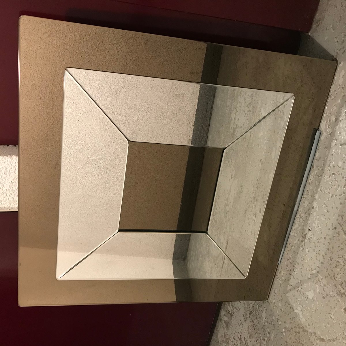 Large Space Age Mirror, 1970s for sale at Pamono