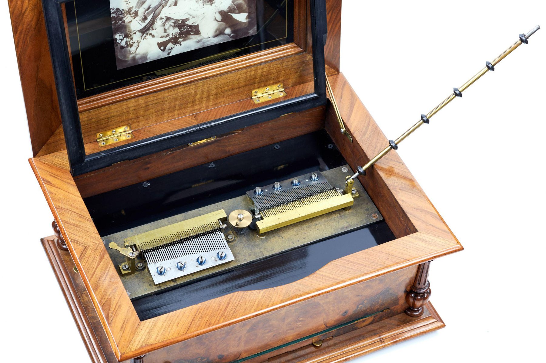 19th Century Music Box for sale at Pamono