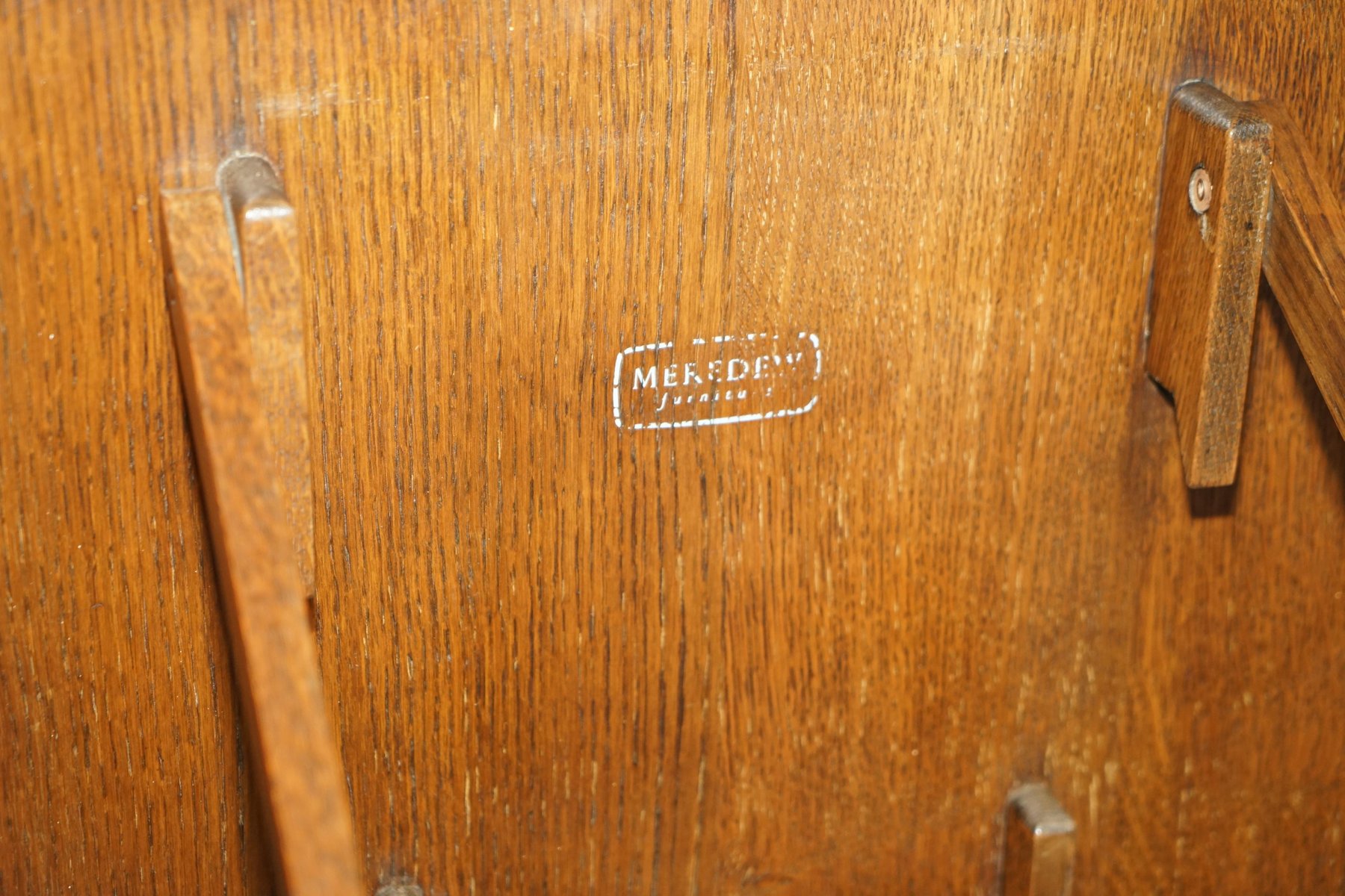 English Mid-Century Modern Oak Folding Tables, Set of 2 for sale at Pamono