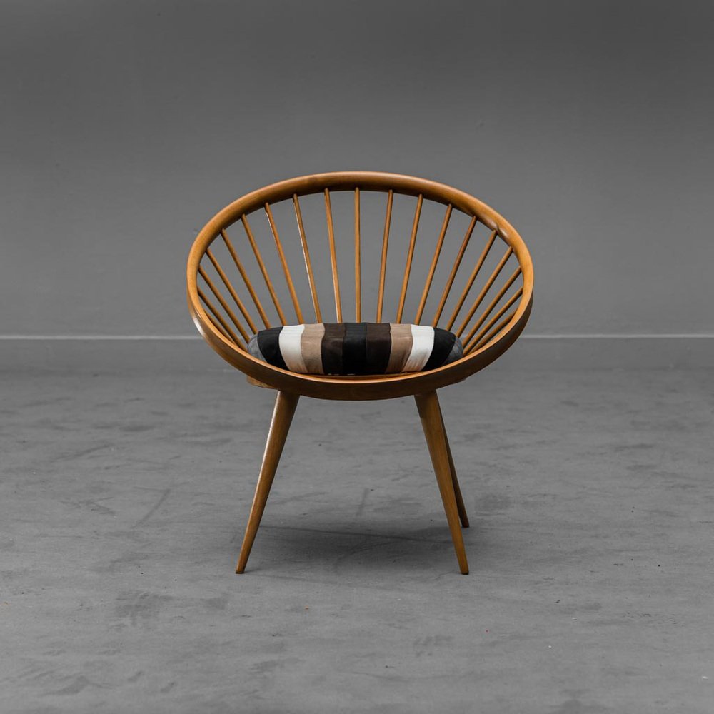 Vintage Circular Lounge Chairs, 1960s for sale at Pamono