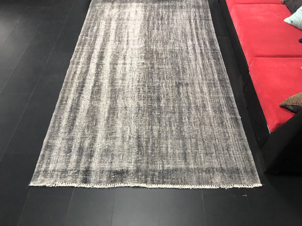 Ombre Grey Overdyed Rug for sale at Pamono
