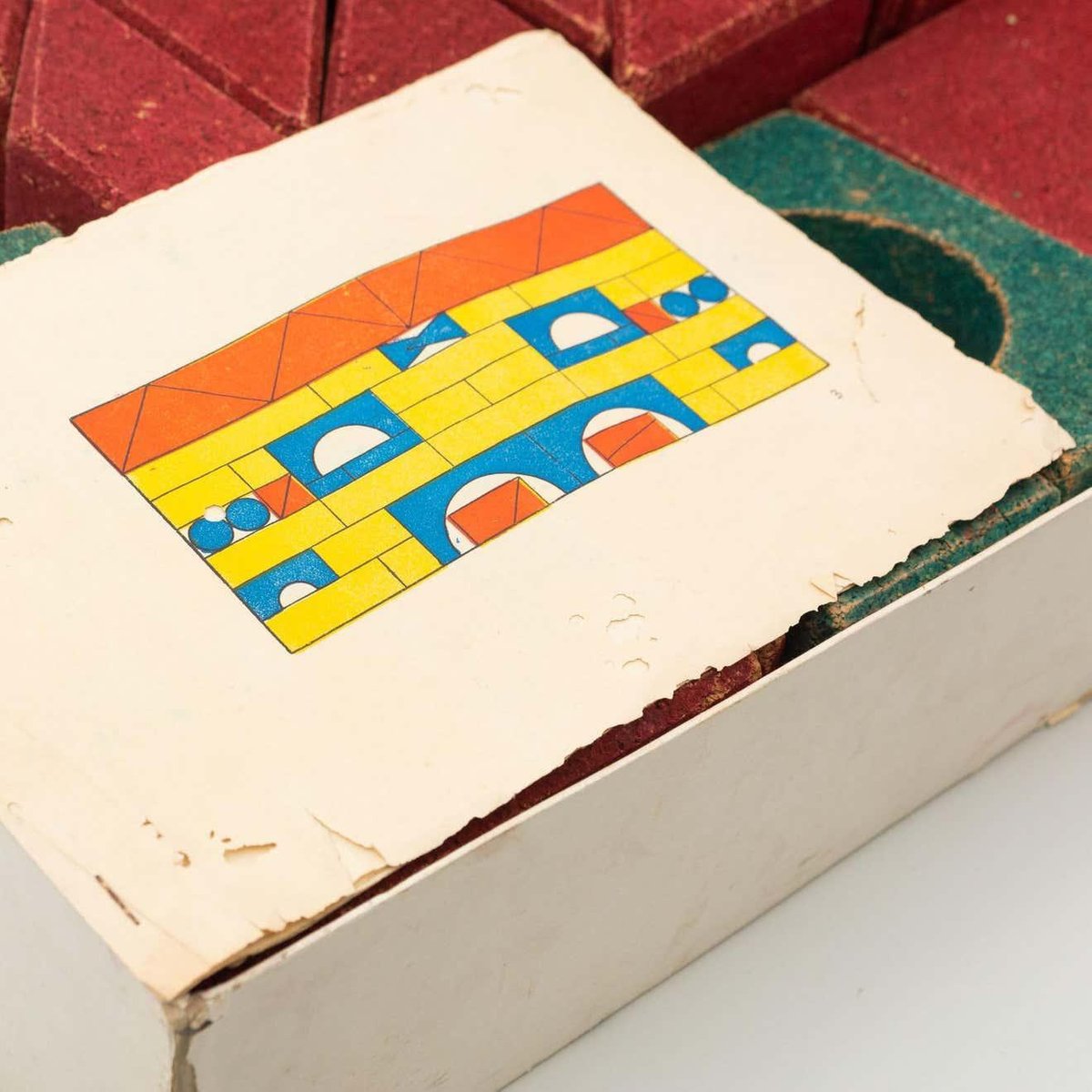 Cork Construction Set Game, 1930s for sale at Pamono