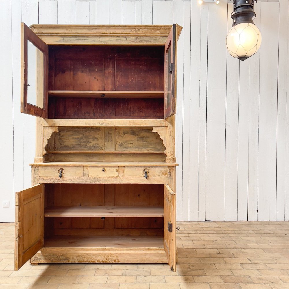 Antique Wood Buffet, 1900s for sale at Pamono