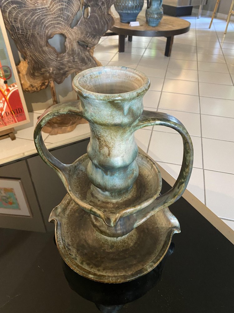 Struttura in ceramica con bacini, anni '60 in vendita su Pamono