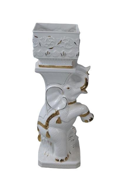 Flowerpot with Elephant Column from Capedimonte for sale at Pamono