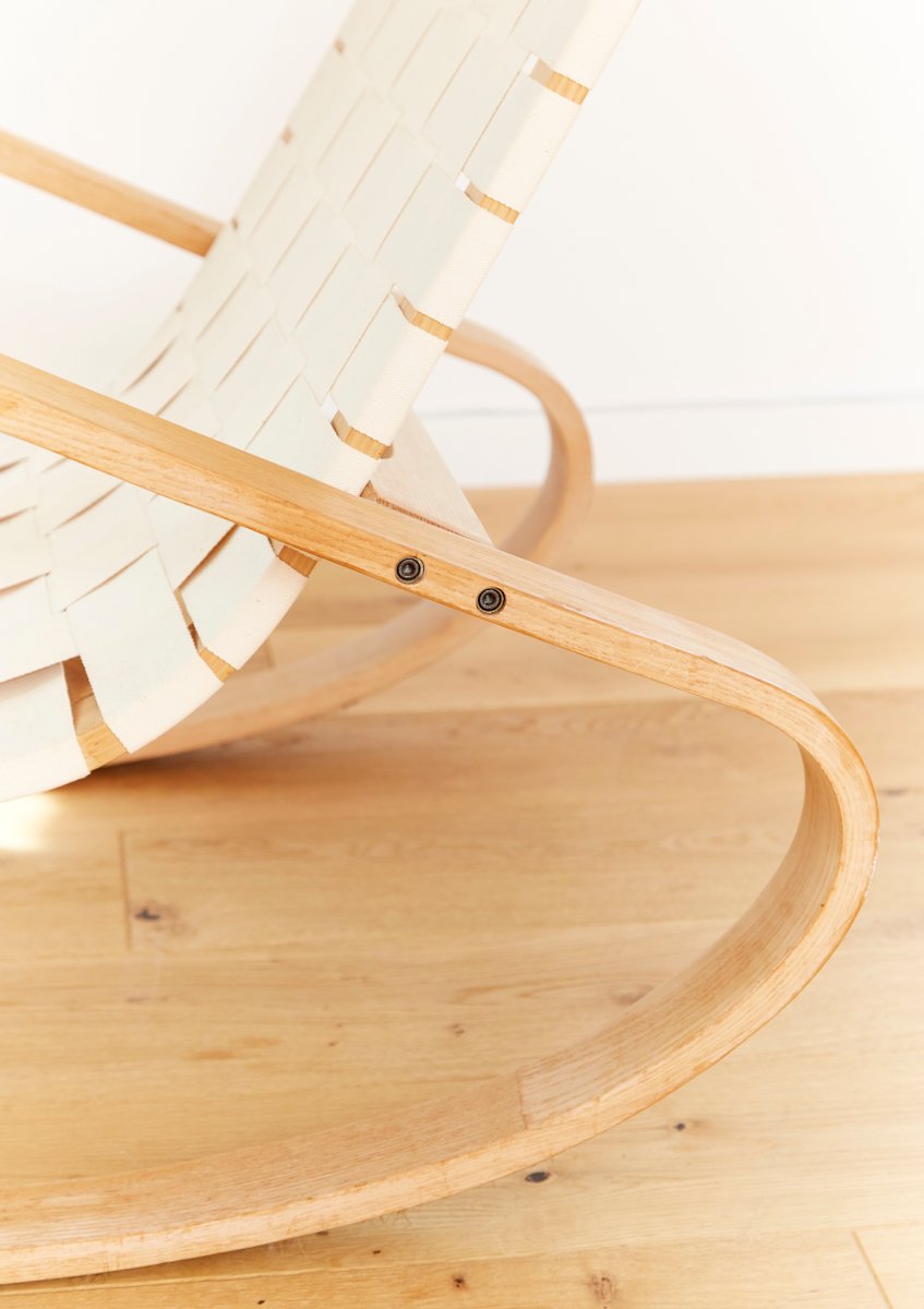 Dondolo Rocking Chair by Luigi Crassevig for sale at Pamono