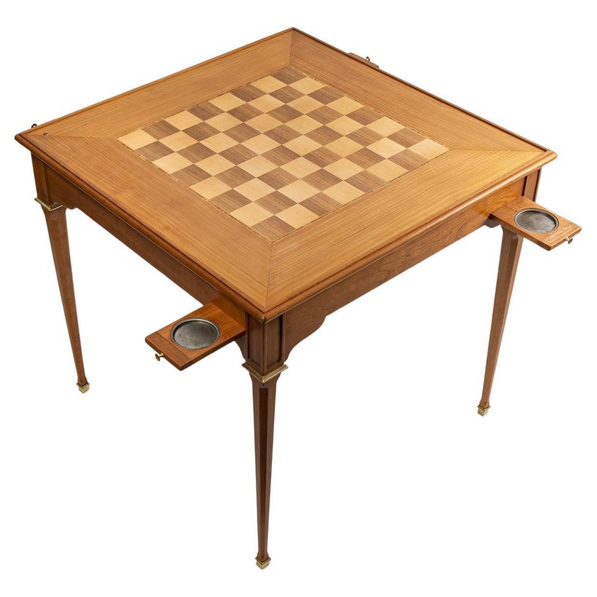 Spieltisch aus Holz, 19. Jh. Im Stil von Louis XVI bei Pamono kaufen