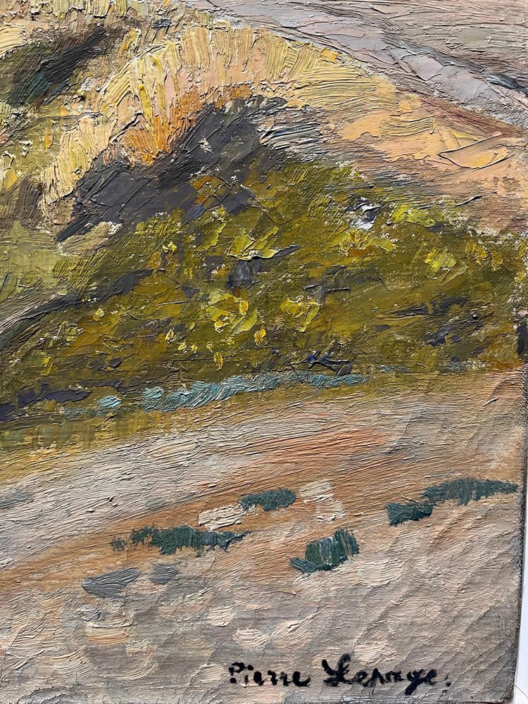 Pierre Alexis Lesage, Breton Landscape, 1920s, Oil on Canvas, Framed ...
