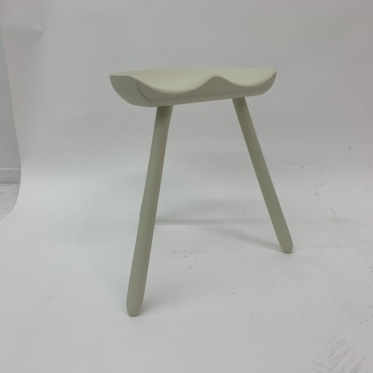 Vintage Stool by Arne Hovmand Olsens, Denmark, 1950s for sale at Pamono