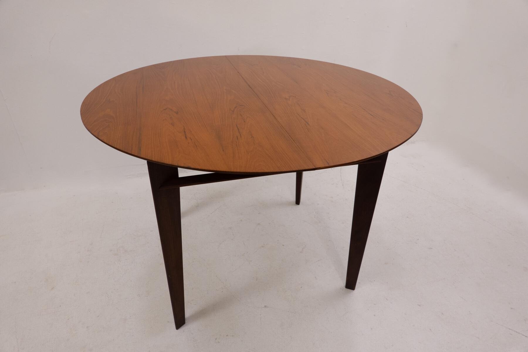 Mid-Century Modern Italian Extending Dining Table in Teak by Vittorio ...