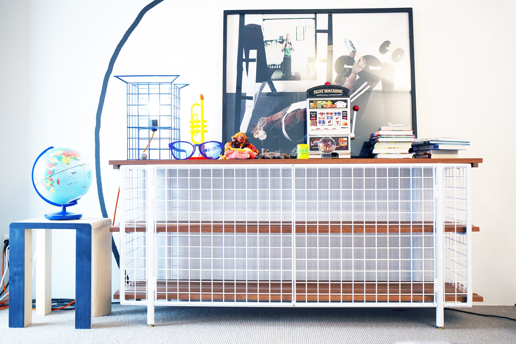 Krid Harwood Buffet by Clemence Seilles for Stromboli Design for sale ...