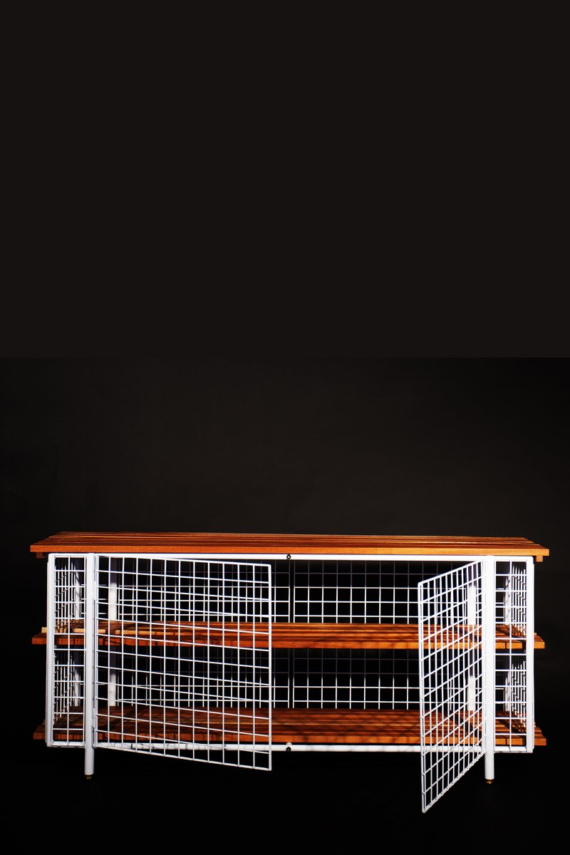 Krid Harwood Buffet by Clemence Seilles for Stromboli Design for sale ...