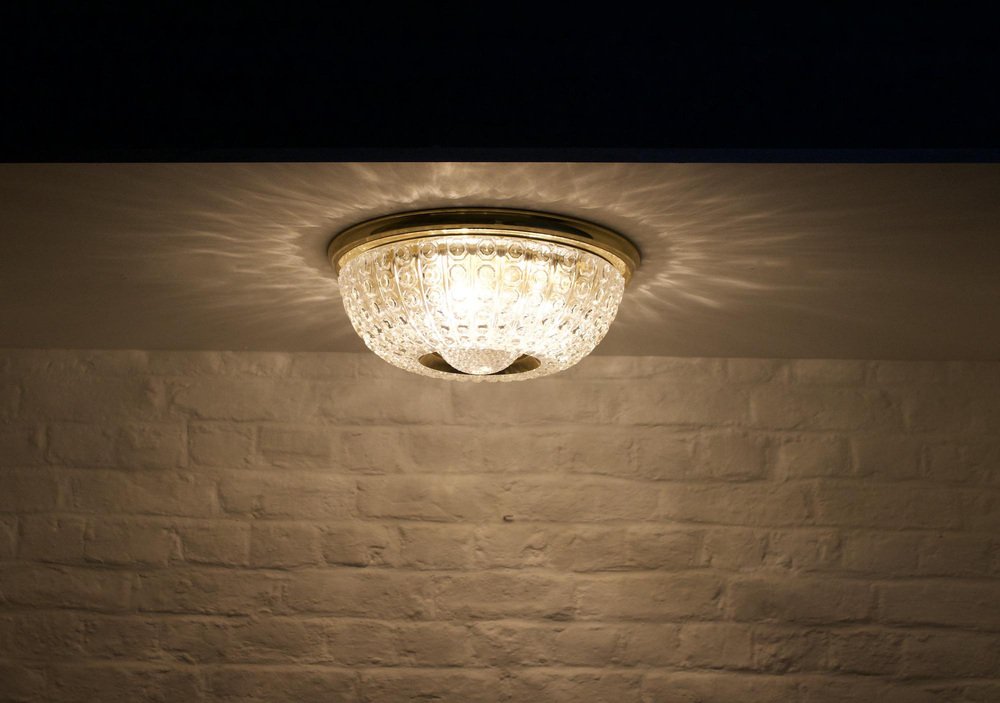 Hollywood Regency Dome Ceiling Light for sale at Pamono