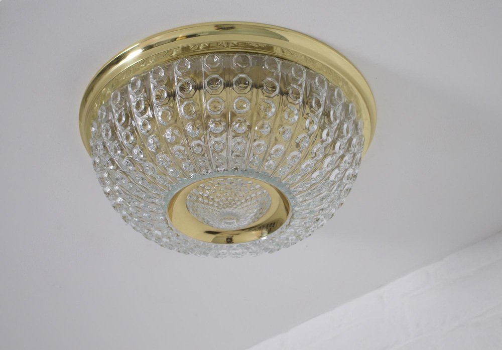 Hollywood Regency Dome Ceiling Light for sale at Pamono